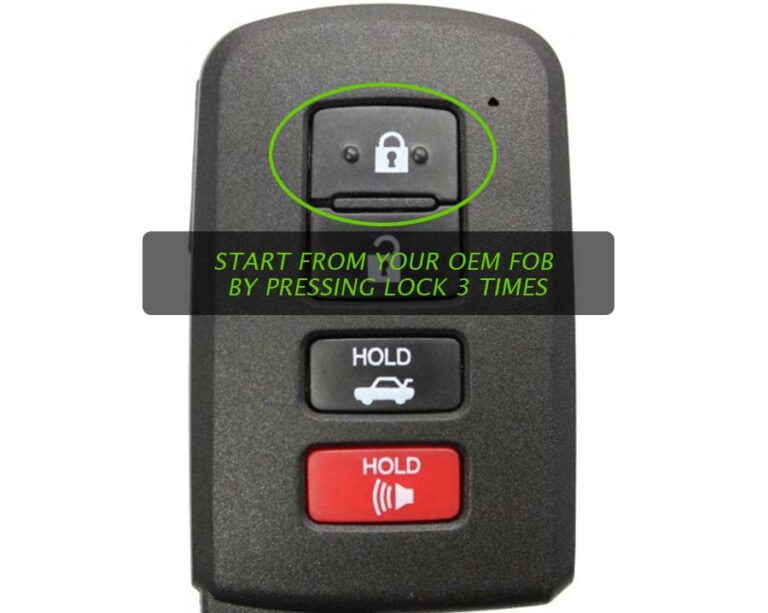 How to Remote Start Toyota 4Runner - DIYCarExpert