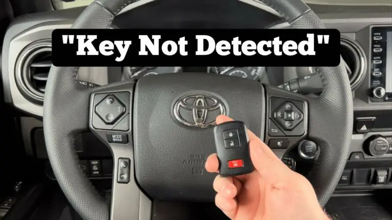 How to Start Toyota Tacoma Without Key Fob - DIYCarExpert
