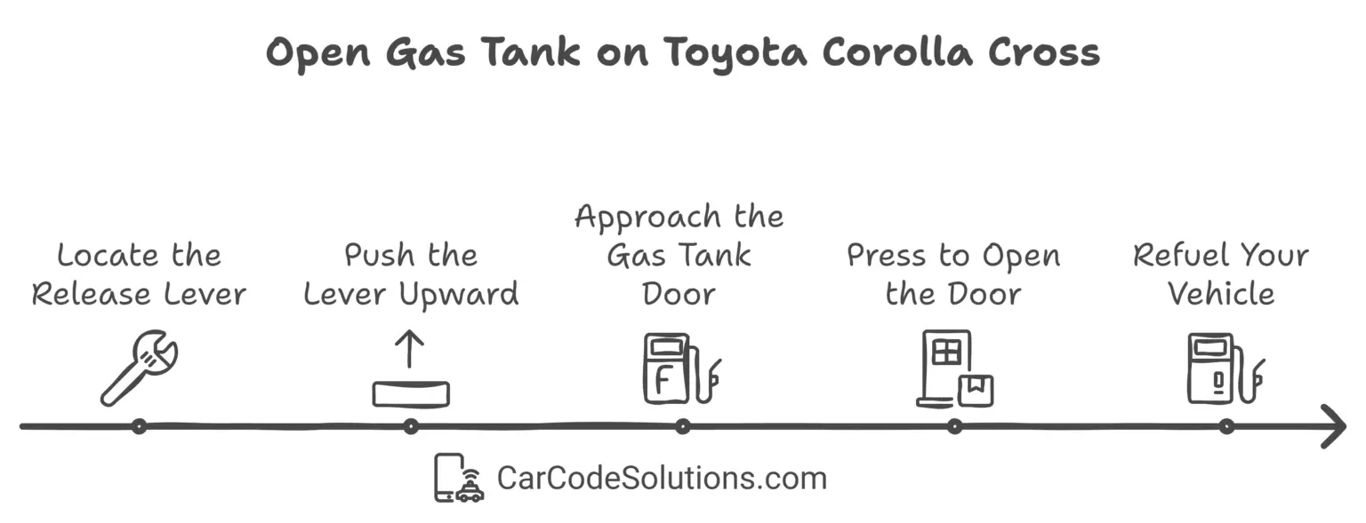 Toyota Corolla Fuel Cap Release: How to Open Gas Tank on Toyota Corolla ...